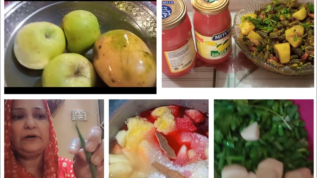 Aj Ka Lunch French beans (phaliyan) Aalo My Favourite Vegetable/Mix ...