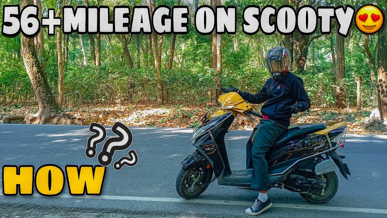 How to Get Best Mileage on Scooty 😍 | Honda Dio | Better mileage scooty ...