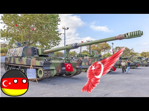 Teröristleri dehsete sokan yerli ve Milli Firtina obüsleri