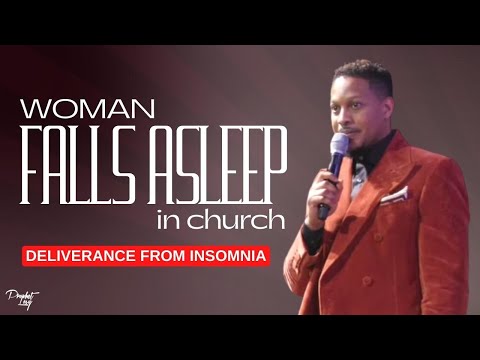 WOMAN FALLS ASLEEP IN CHURCH 😱 // DELIVERANCE FROM INSOMNIA // DR. LOVY ...