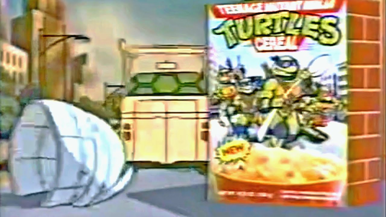 1989 - Teenage Mutant Ninja Turtles cereal commercial | highest quality ...