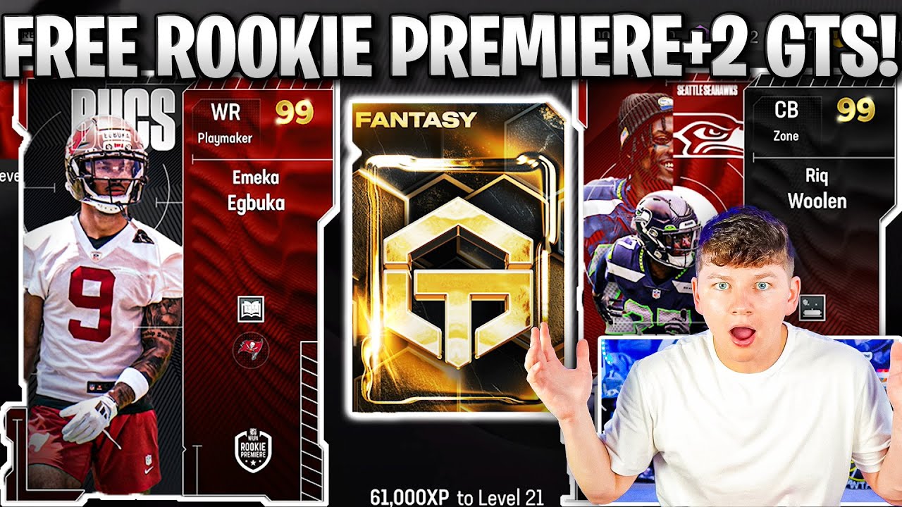 FREE ROOKIE PREMIERE AND 2 FREE GOLDEN TICKETS! ROOKIE PREMIERE AND ...