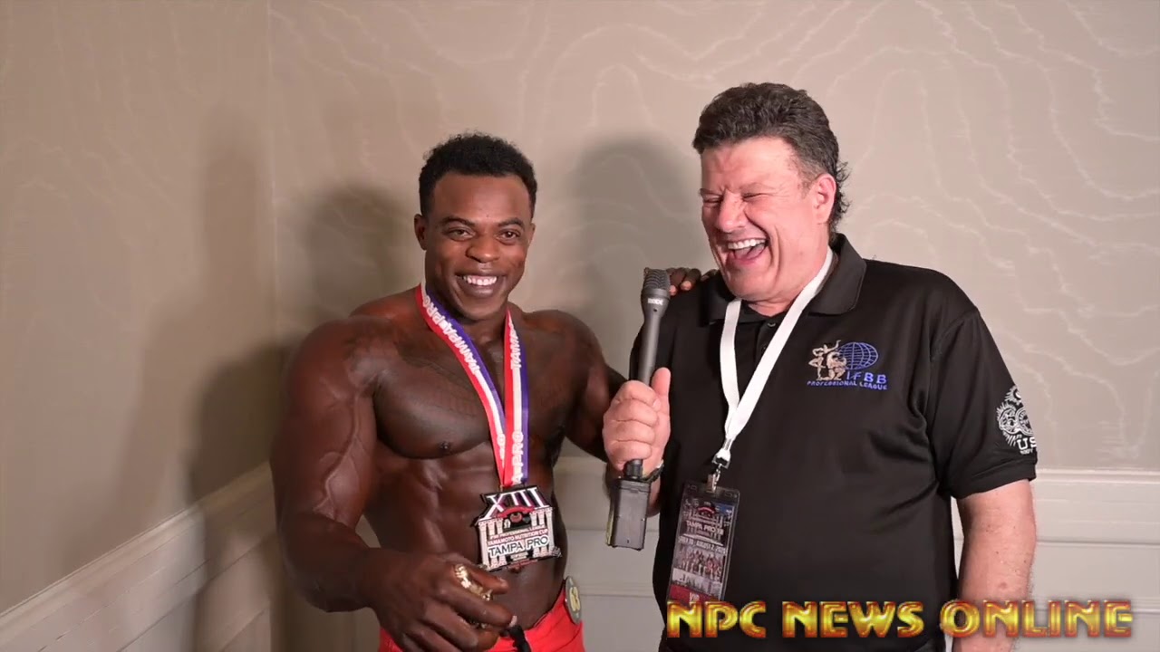 2020 IFBB Pro League Tampa Pro Men's Physique Winner Andre Ferguson ...