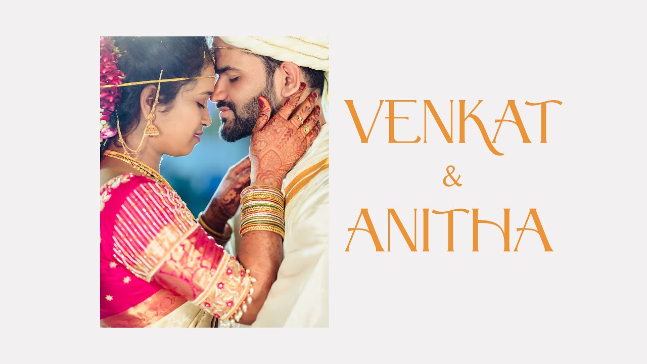 Venkat & Anitha Wedding Promo || Wed'n art by narendra || 2024 ...