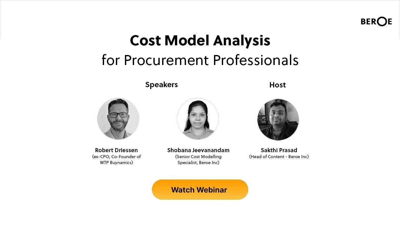 Cost Model Analysis for Procurement Professionals - YouTube