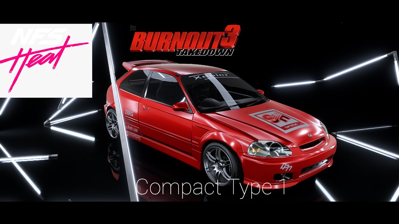 Need For Speed: Heat - Compact Type 1 Replica from Burnout 3: Takedown ...
