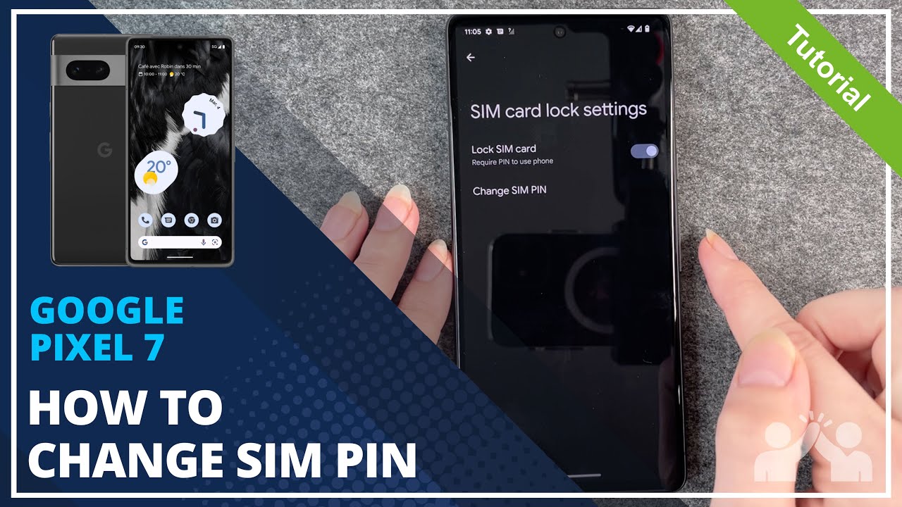 Google Pixel 7 - How to Change SIM PIN • 📱 • 🔢 • 🔐 • Tutorial - YouTube