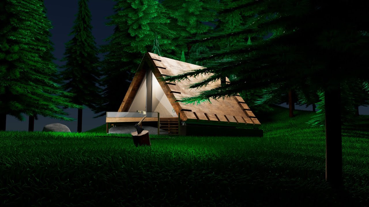 Cabin In The Woods 3D Animation | University Project - YouTube