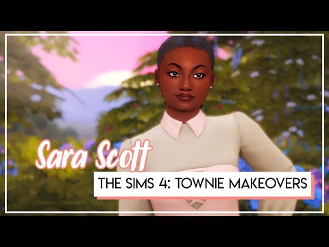 Shamelessly simping for Sara Scott 🌼 The Sims 4 Speed CAS