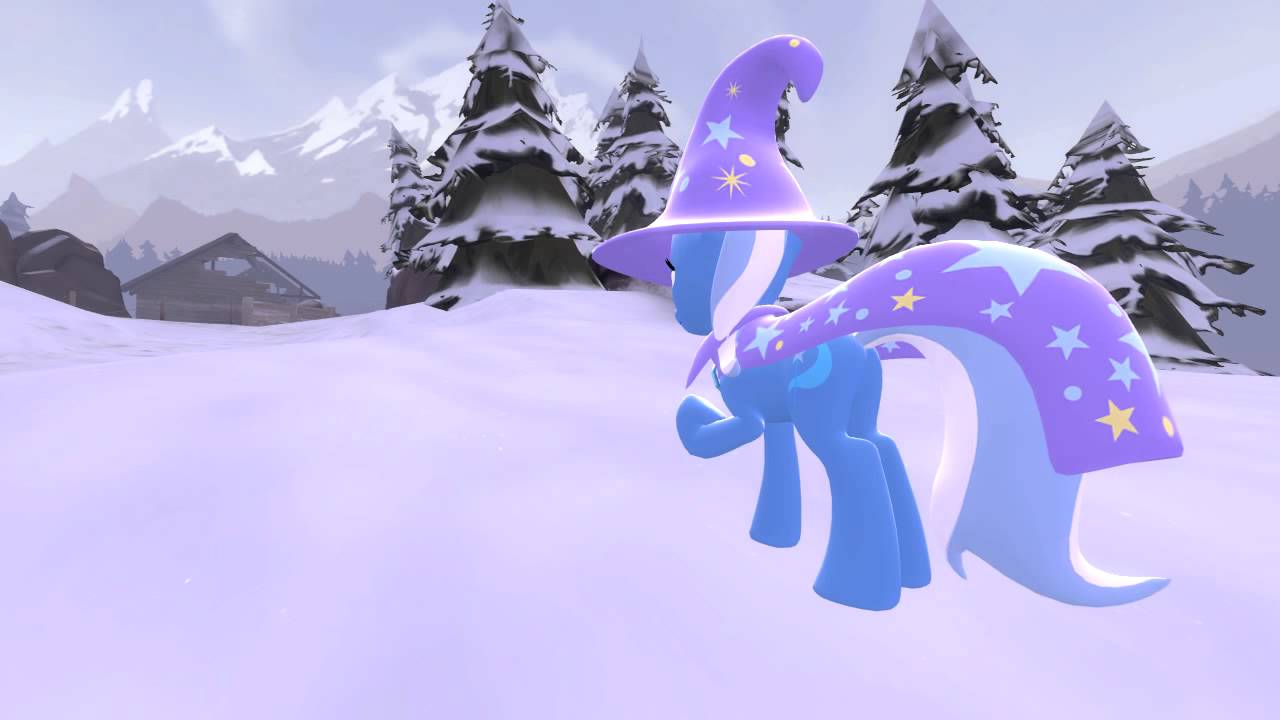 SFM trixie in snow - YouTube