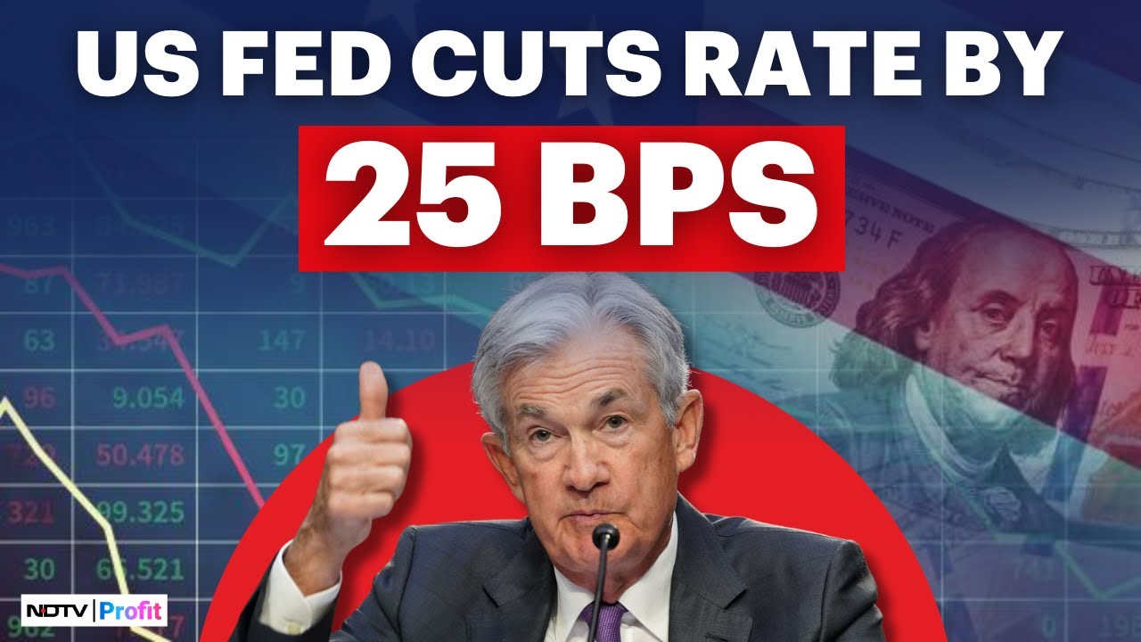 FOMC Cuts Rates By 25 Basis Points | NDTV Profit - YouTube