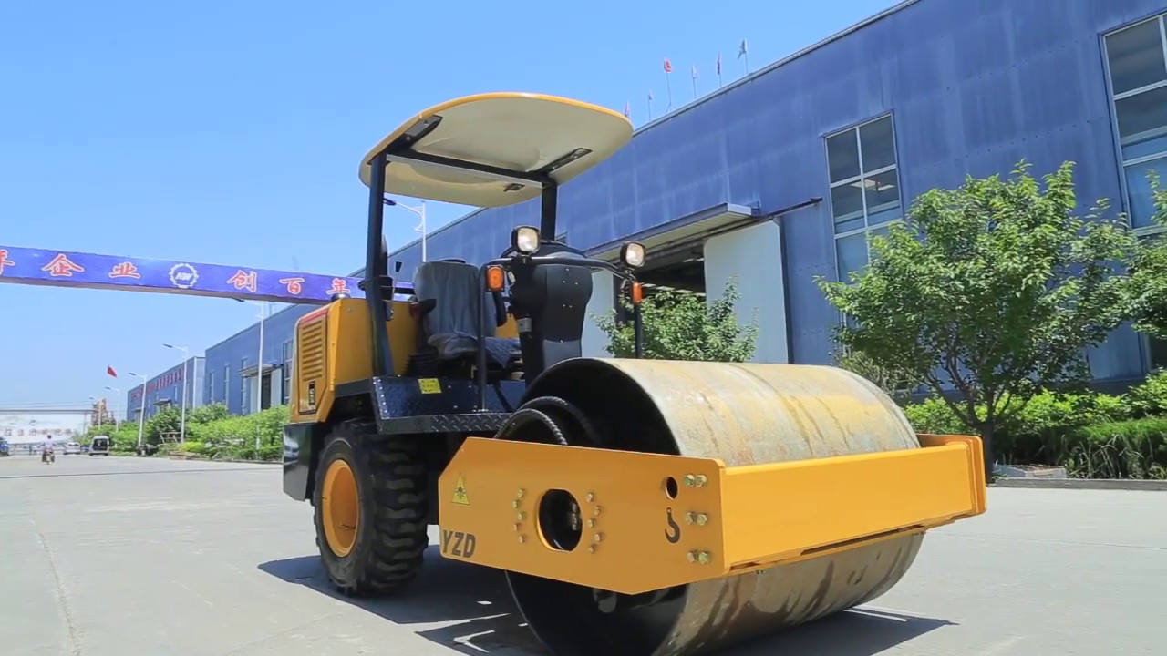 3 5T Road roller - YouTube