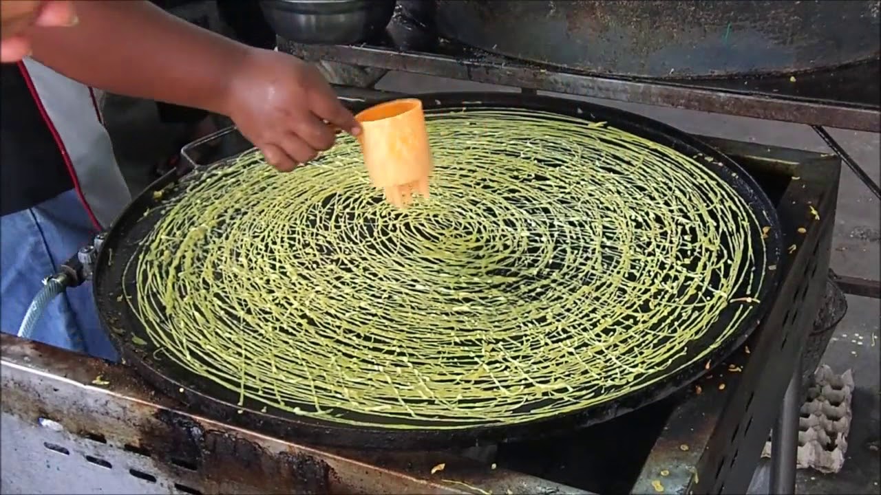 The Making of the Amazing Roti Jala - YouTube