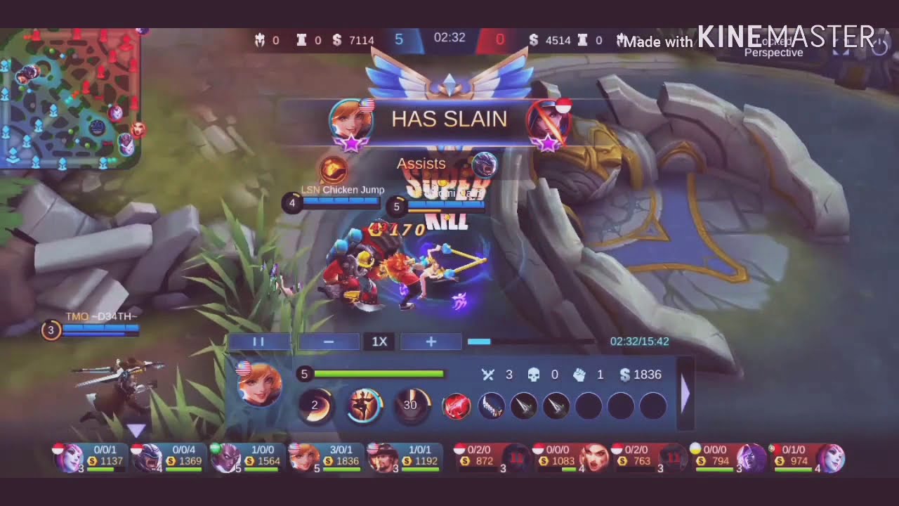 Naomi Nami - Mobile Legends (MLBB) - Fanny darat while ping 120ms ...