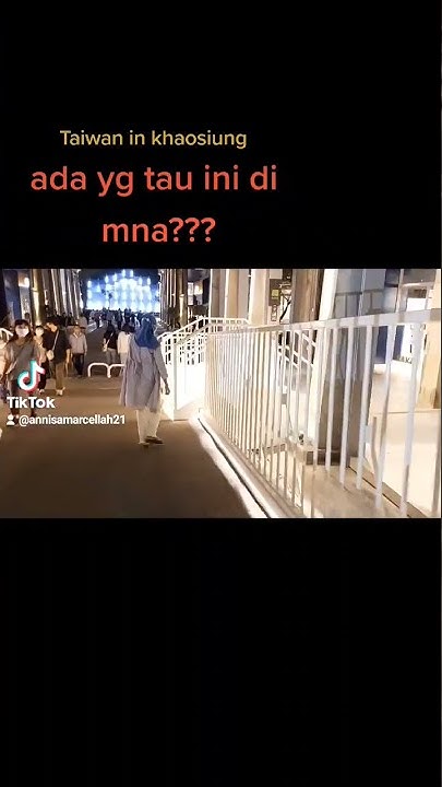 #台灣 #shortvideo #keluargabahagia jembatan taiwan khaosiung ai he - YouTube