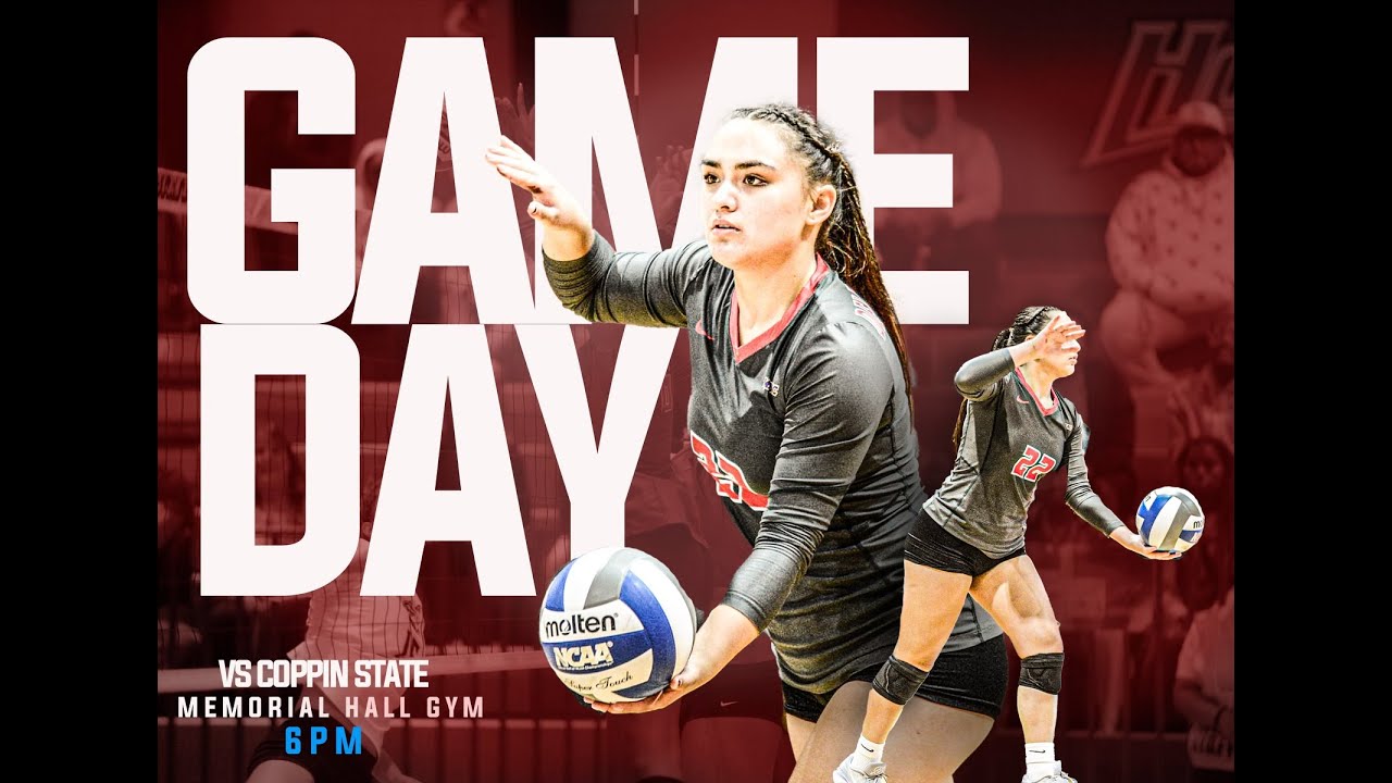 DSU Women's Volleyball vs Coppin State - YouTube