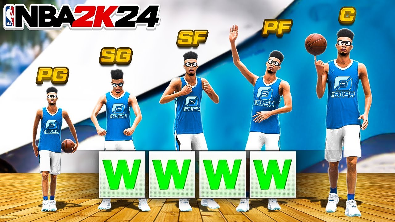 WINNING THE 1v1 RUSH EVENT with EVERY BUILD in NBA 2K24.. - YouTube