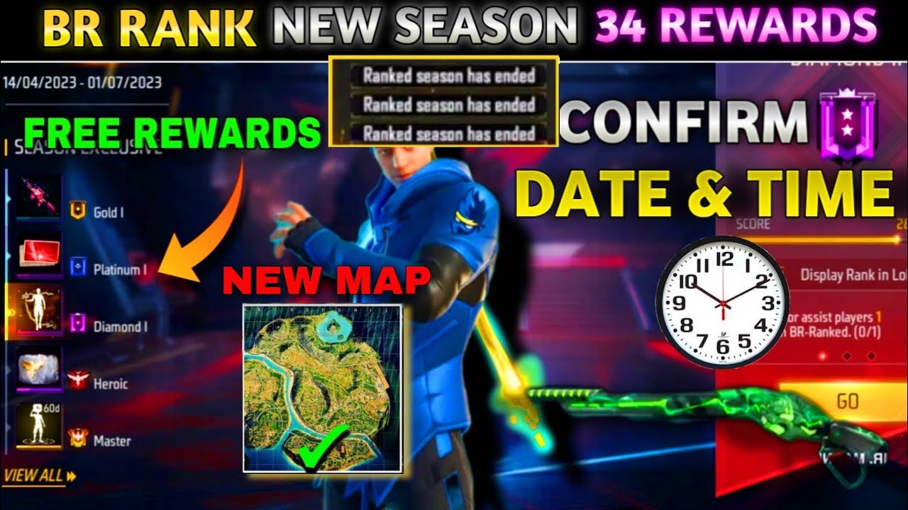 BR RANK NEW SEASON 34 KAN AAYEGA | BR NEW RANK SEASON 34 KAB CHANGE ...