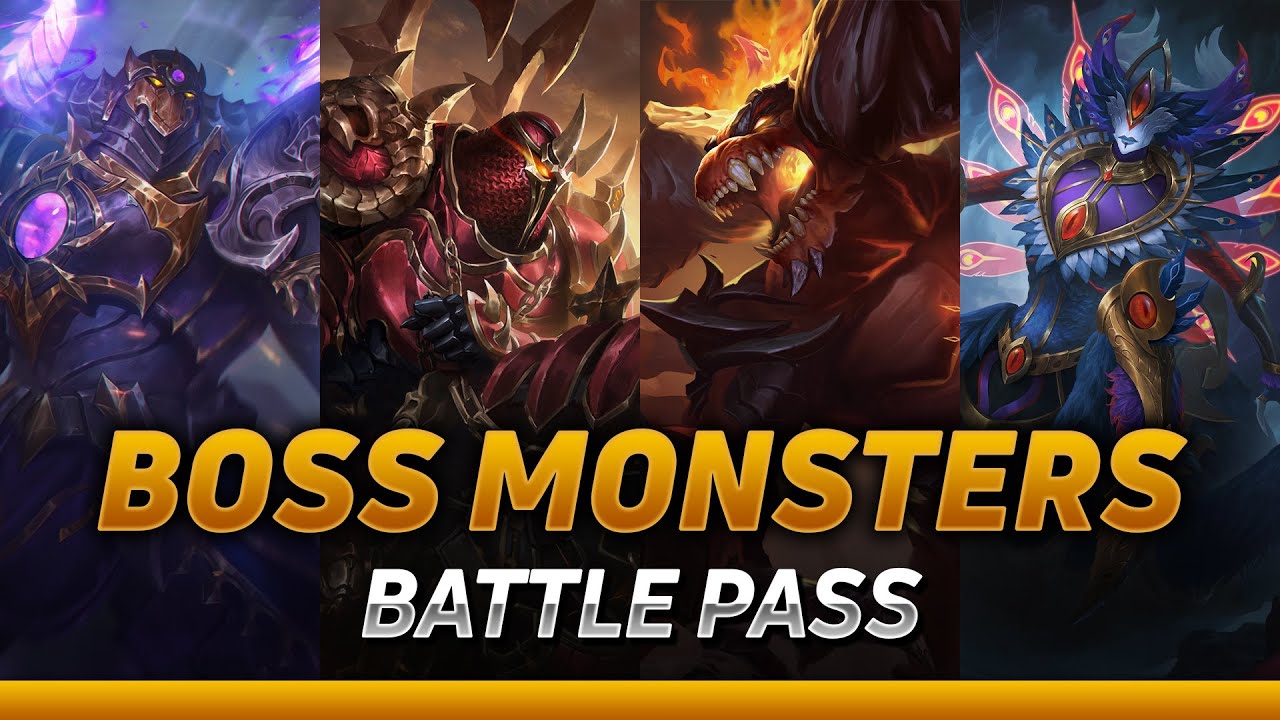 Boss Monsters BATTLE PASS | New Season - SMITE 10.1 - YouTube