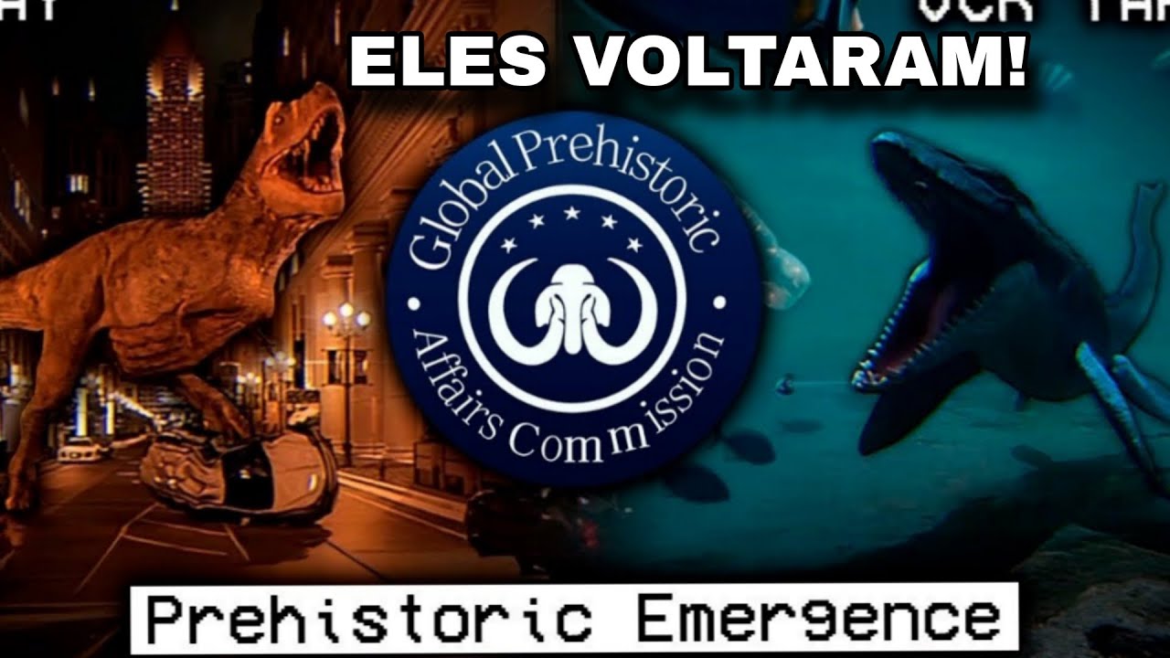 PREHISTORIC EMERGENCE: A VOLTA DE ANIMAIS PRÉ HISTÓRICOS | Paleo React ...