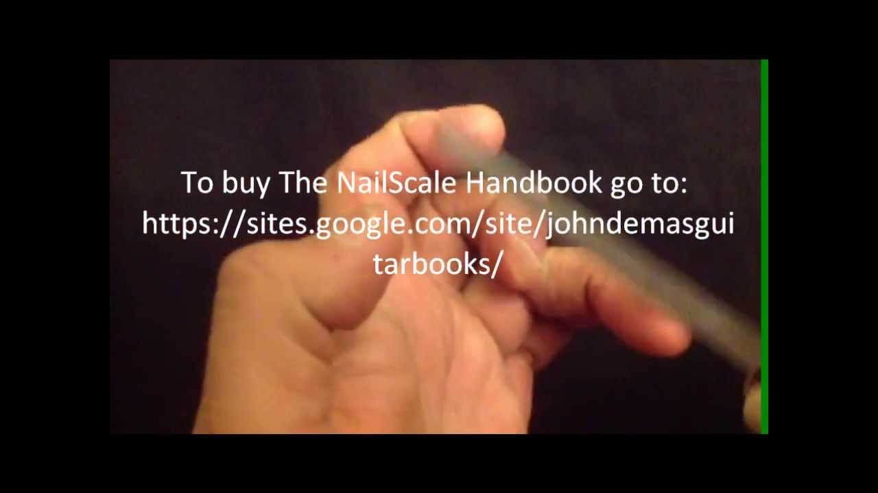 The Fret Hand Nails - A Nail Care & Maintenance Video - YouTube