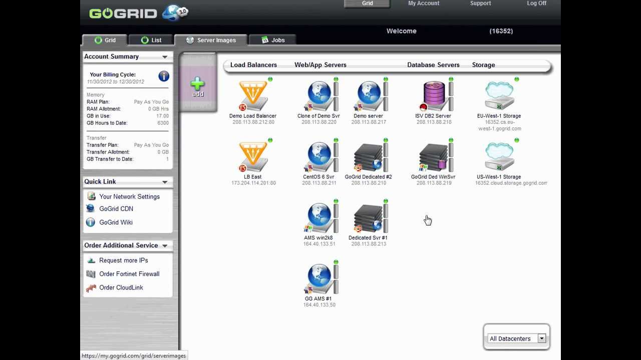 How to Create a GoGrid Cloud Server Image (GSI) - YouTube