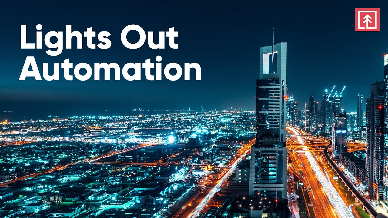 Lights Out Automation - YouTube