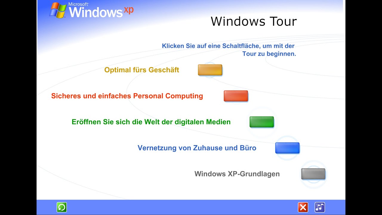 Windows XP Tour (Deutsch) - Windows Zeitreise - Part 2 - YouTube