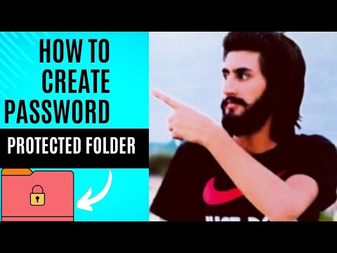 How to create password protected folder on Windows 10 No additional software required - YouTube