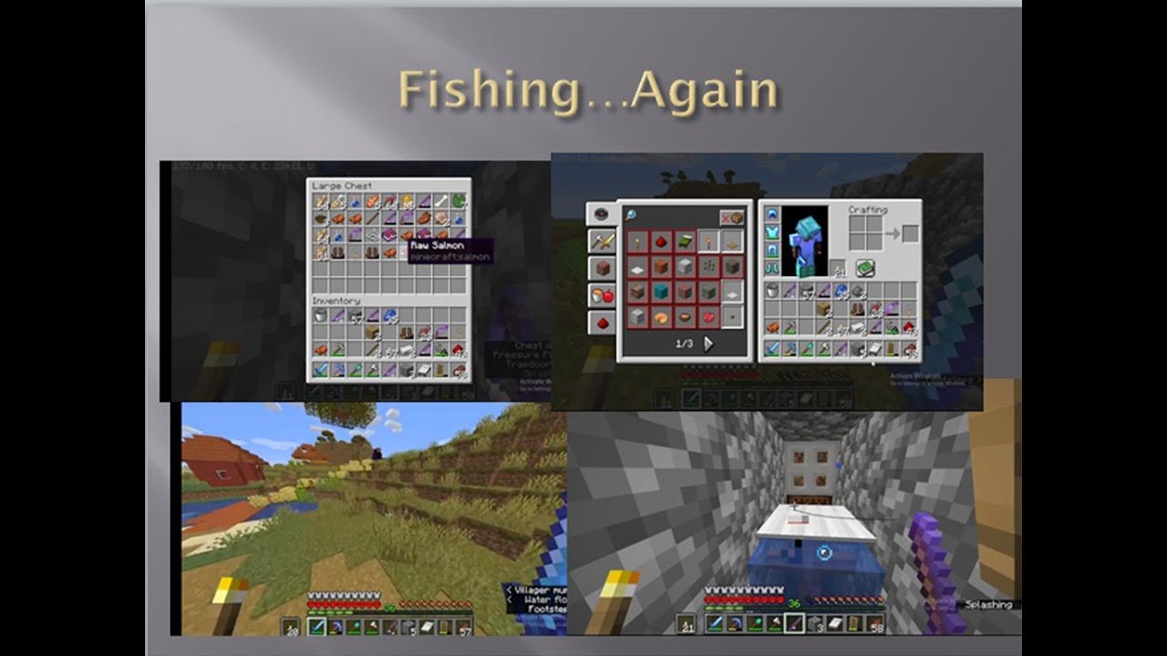 Minecraft Hardcore S1 E7 More Fishing...again - YouTube