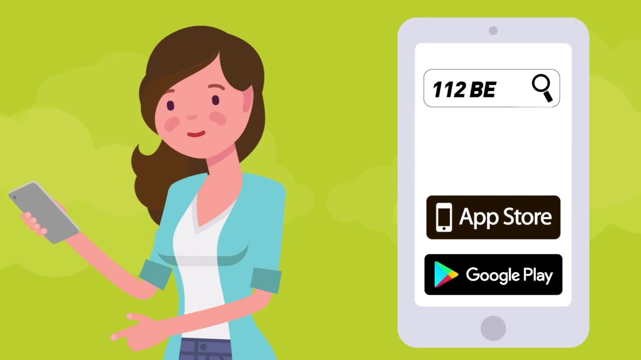 App 112 BE: How to install the 112 BE app ? - YouTube
