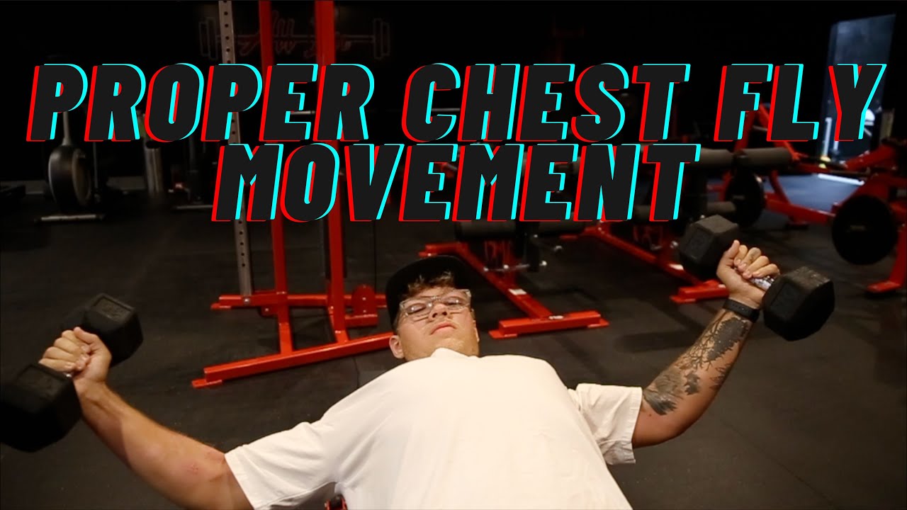 Proper Chest Fly Movement - YouTube