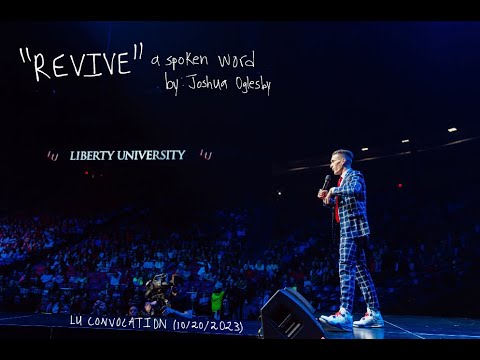 LU Convocation | Joshua Oglesby | "Revive" Spoken Word - YouTube