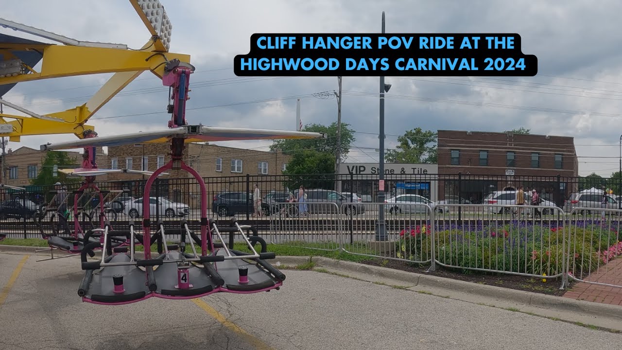 Cliff Hanger POV Ride At The Highwood Days Carnival 2024 - YouTube