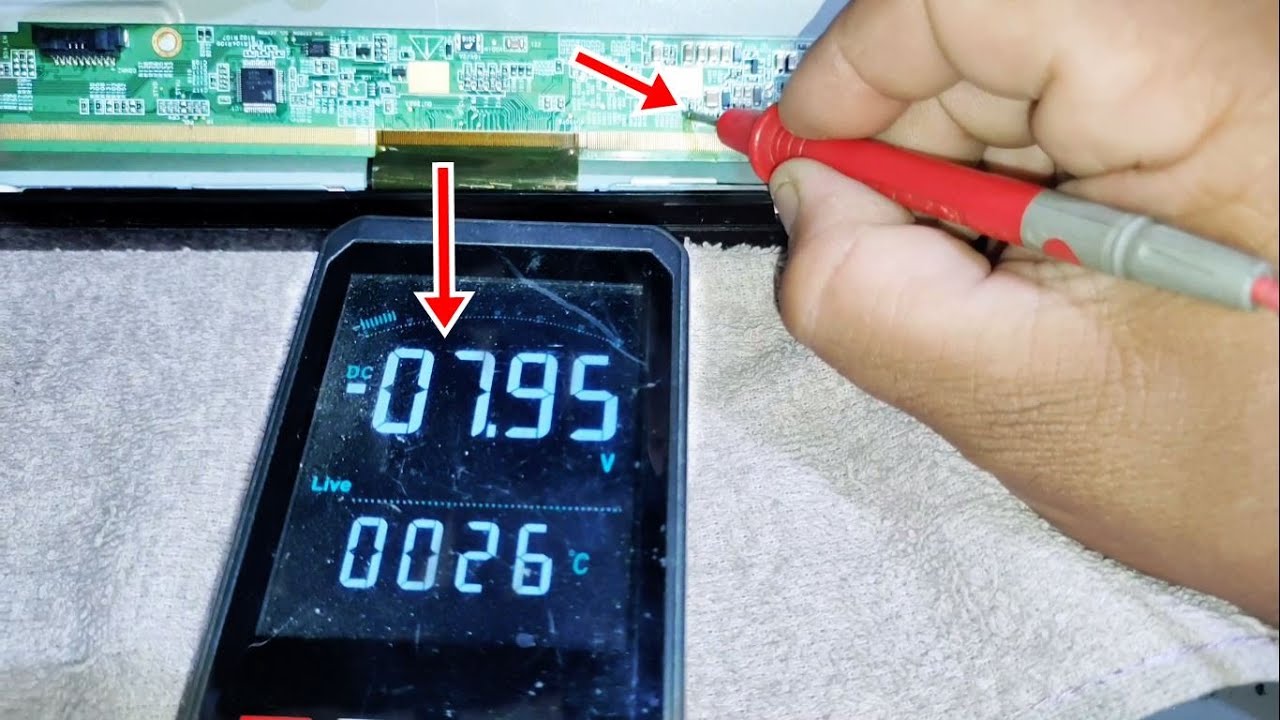 tv samsung defeito na tela 2/2 - YouTube