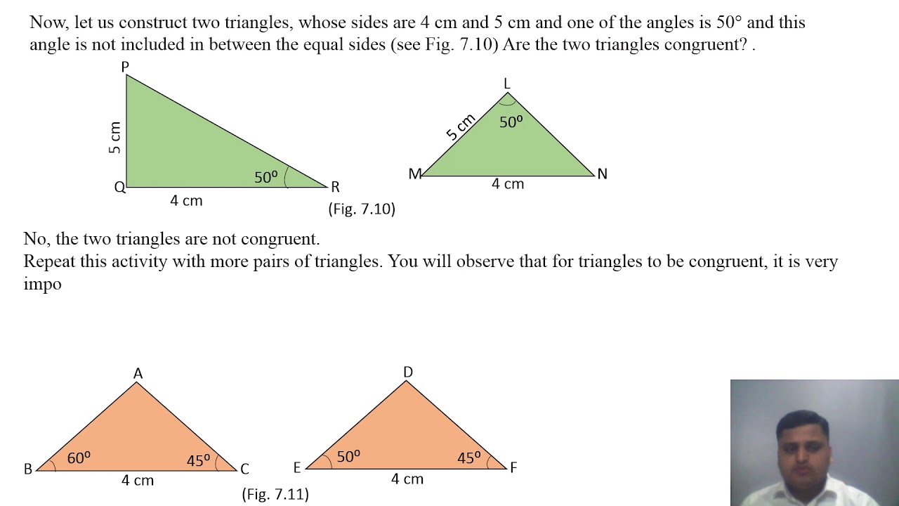 Triangles class IX Part 2 - YouTube