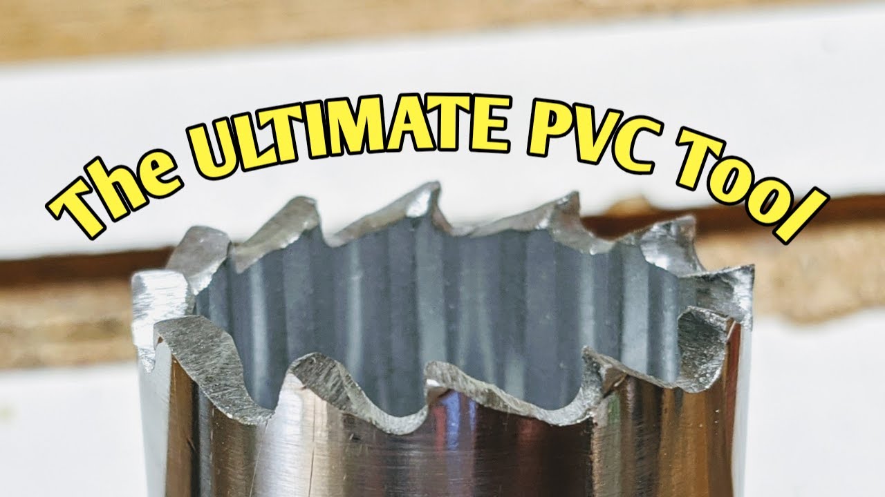 Convert PVC Joint into a Slide-on (PVC JOINT REAMER) - YouTube