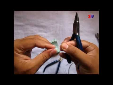 Making of 'C' clasp easily - YouTube