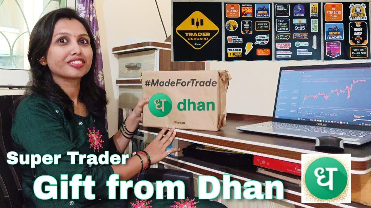 Surprise Gift from Dhan | Dhan gift box unboxing | Dhan super trader ...