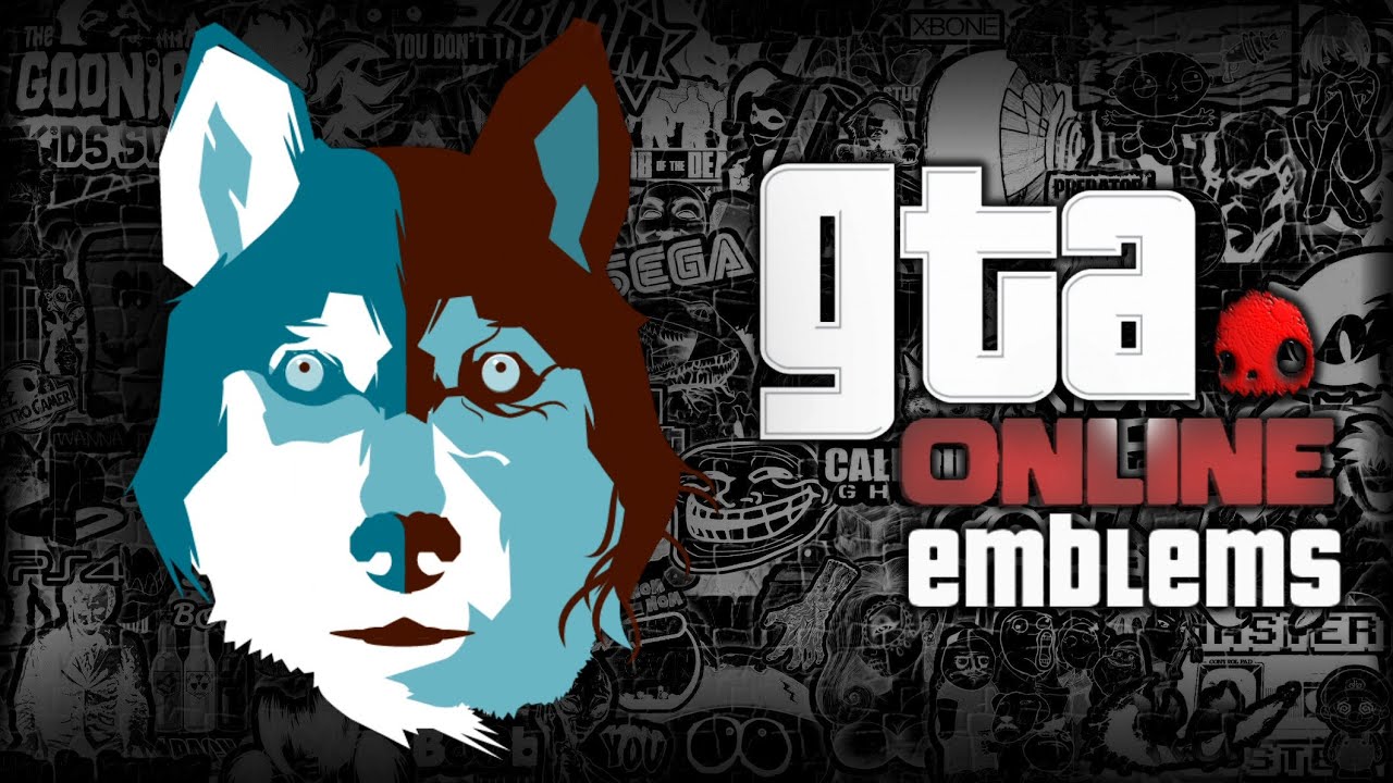 GTA V - Wolf - Custom Crew Emblem Time Lapse ( Grand Theft Auto 5 ...