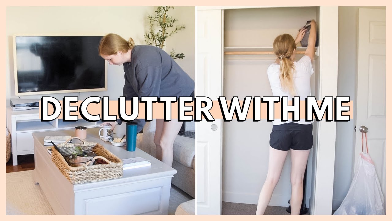 DECLUTTERING & ORGANIZING my home 2021 | major closet declutter ...