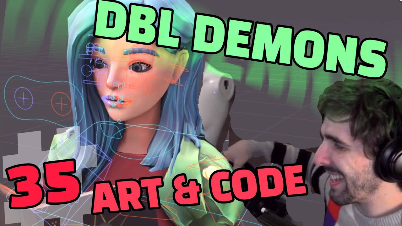 Double Demons ART UPDATE #35 - YouTube