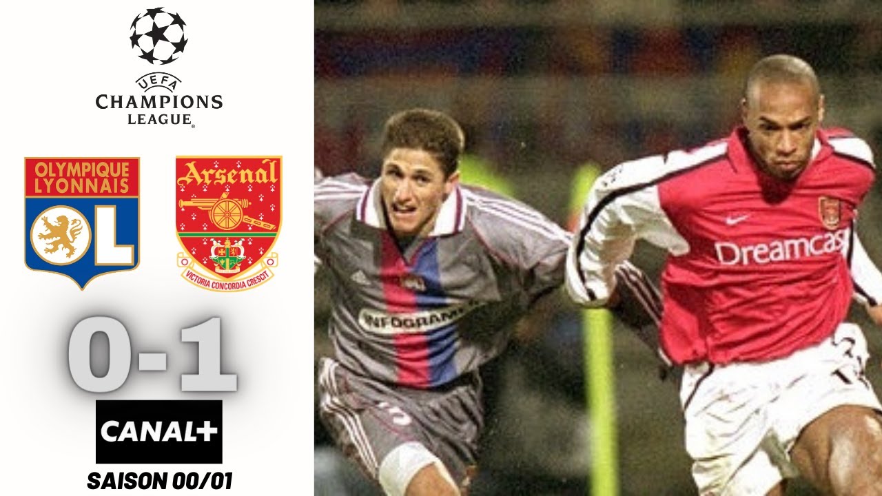 Lyon 0-1 Arsenal |Champions League 00/01 | C+/VF - YouTube