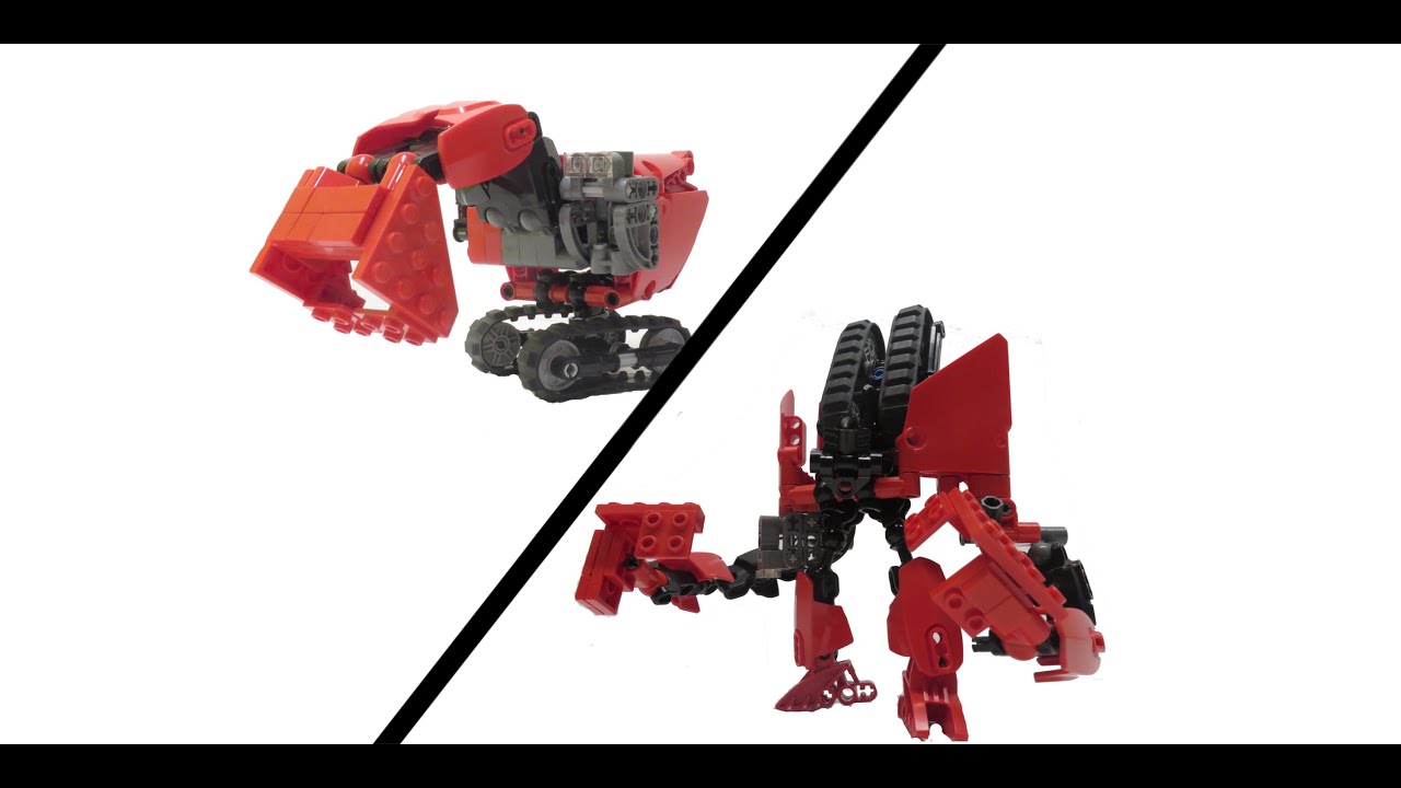 Lego Transformers Moc Scavenger - YouTube