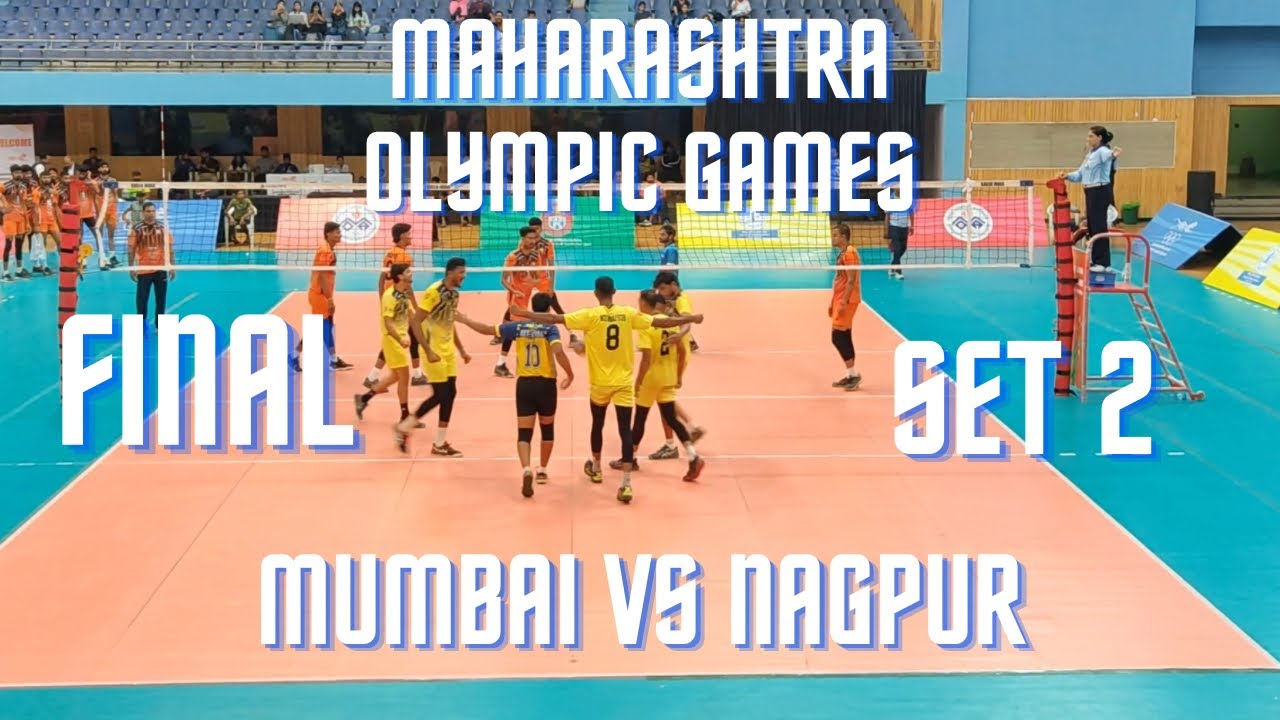 Maharashtra olympic Games| Set 2| Mumbai sub Vs Nagpur | Final ...