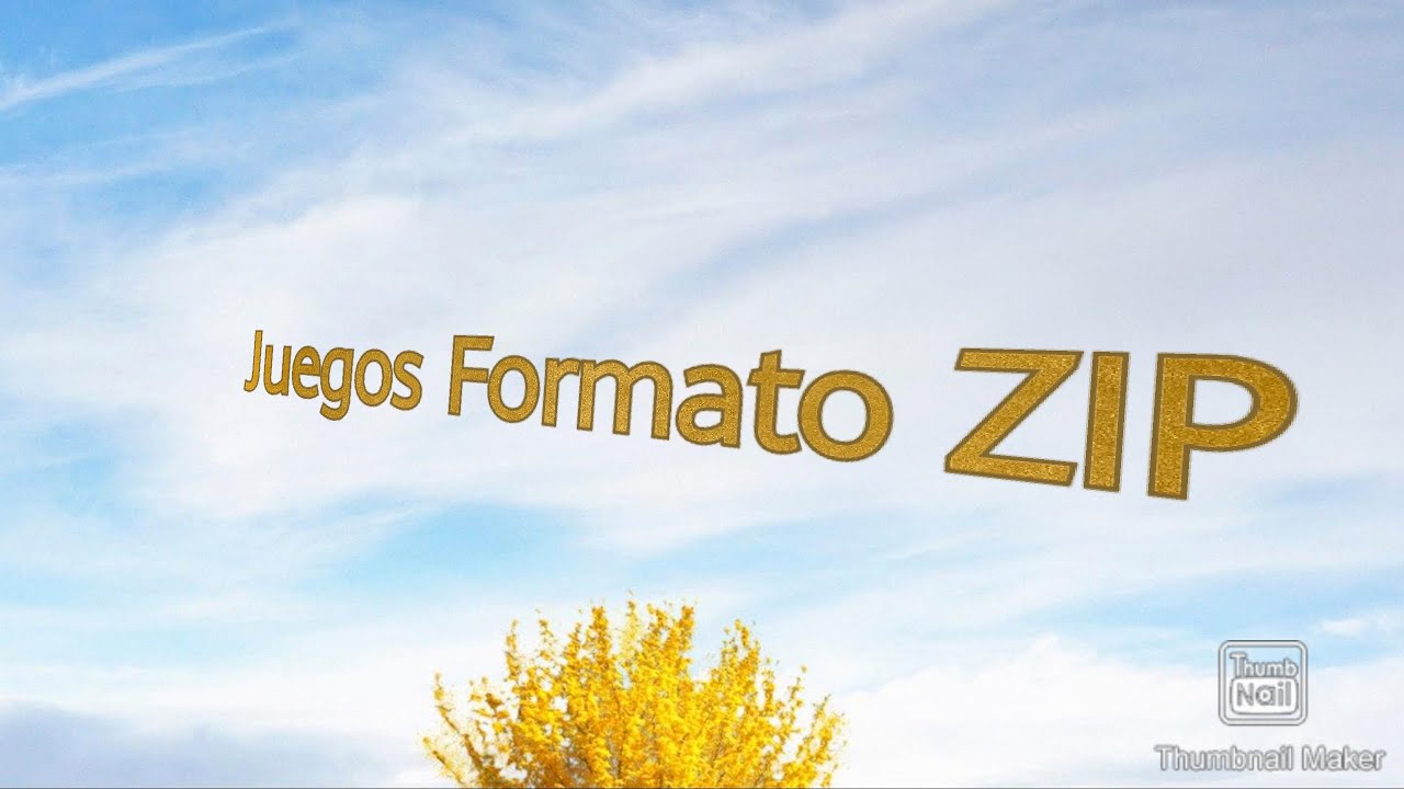 COMO INSTALAR JUEGOS EN FORMATO ZIP (TUTORIAL) - YouTube