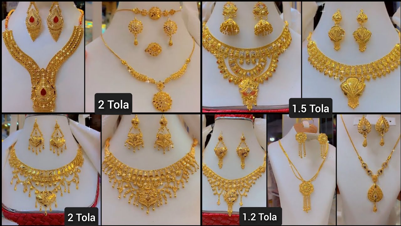 So lovey😘 2024 Bridal Gold necklace designs// latest collection designs ...