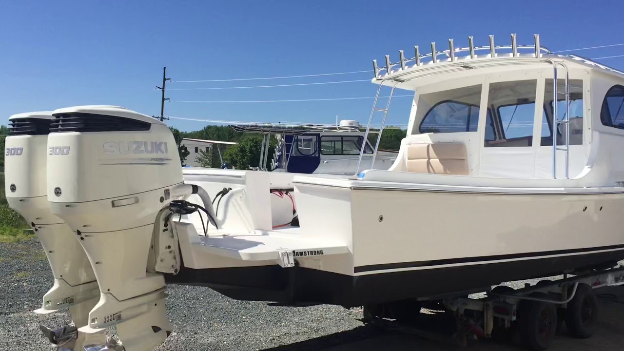 Judge 36 Dive Boat. - YouTube