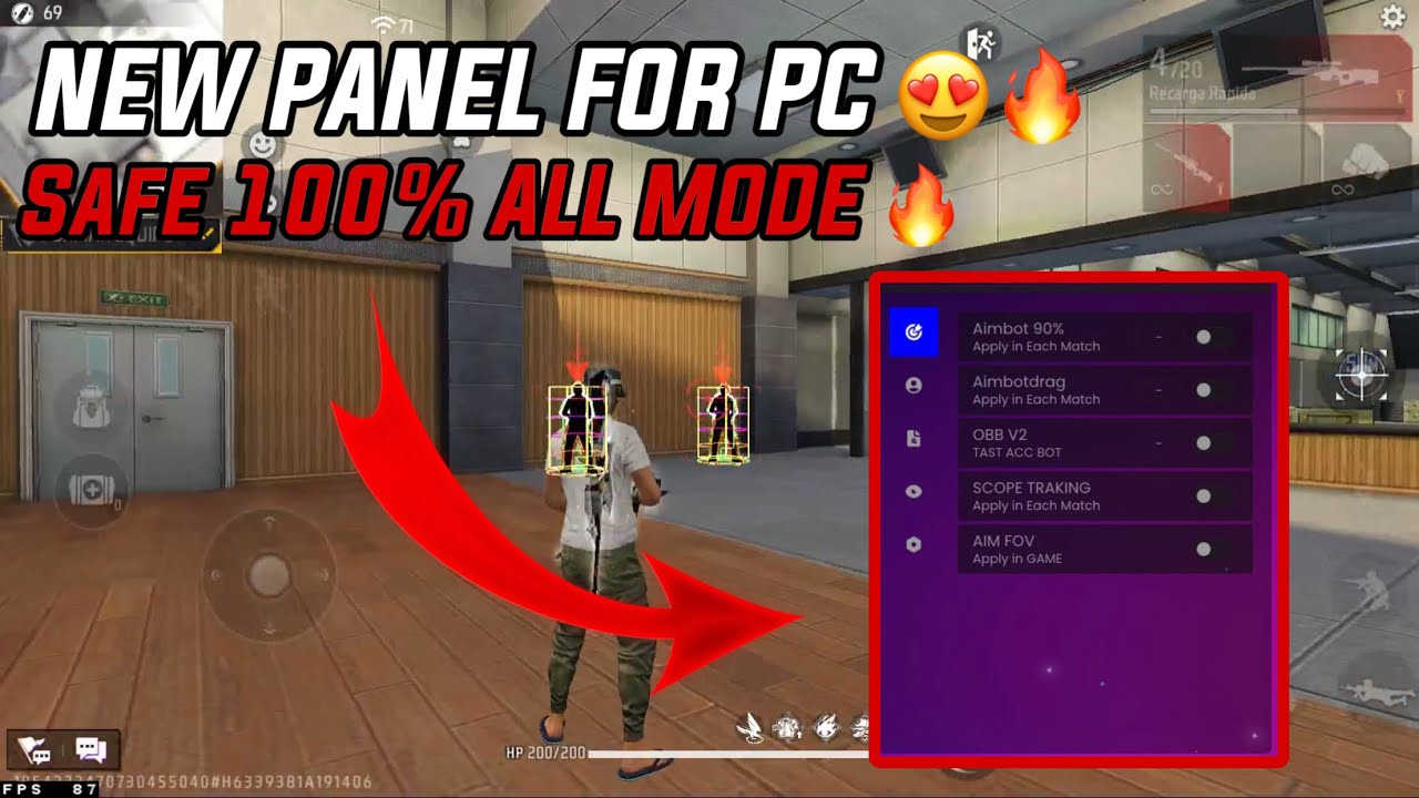 NEW PANEL FOR PC 😍🔥 SAFE 100% ALL MODS - YouTube