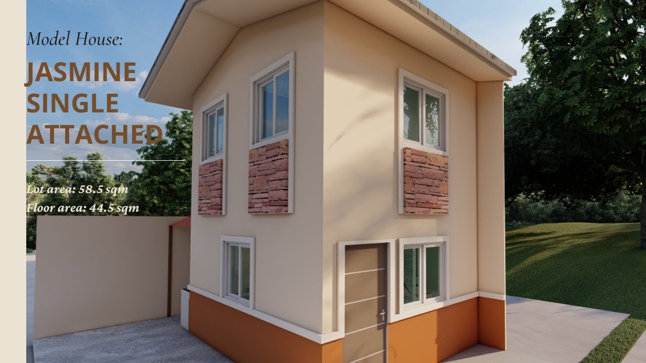 Jasmine Single Attached Axeia | Interior Design | 2 Bedrooms | 3D Model ...